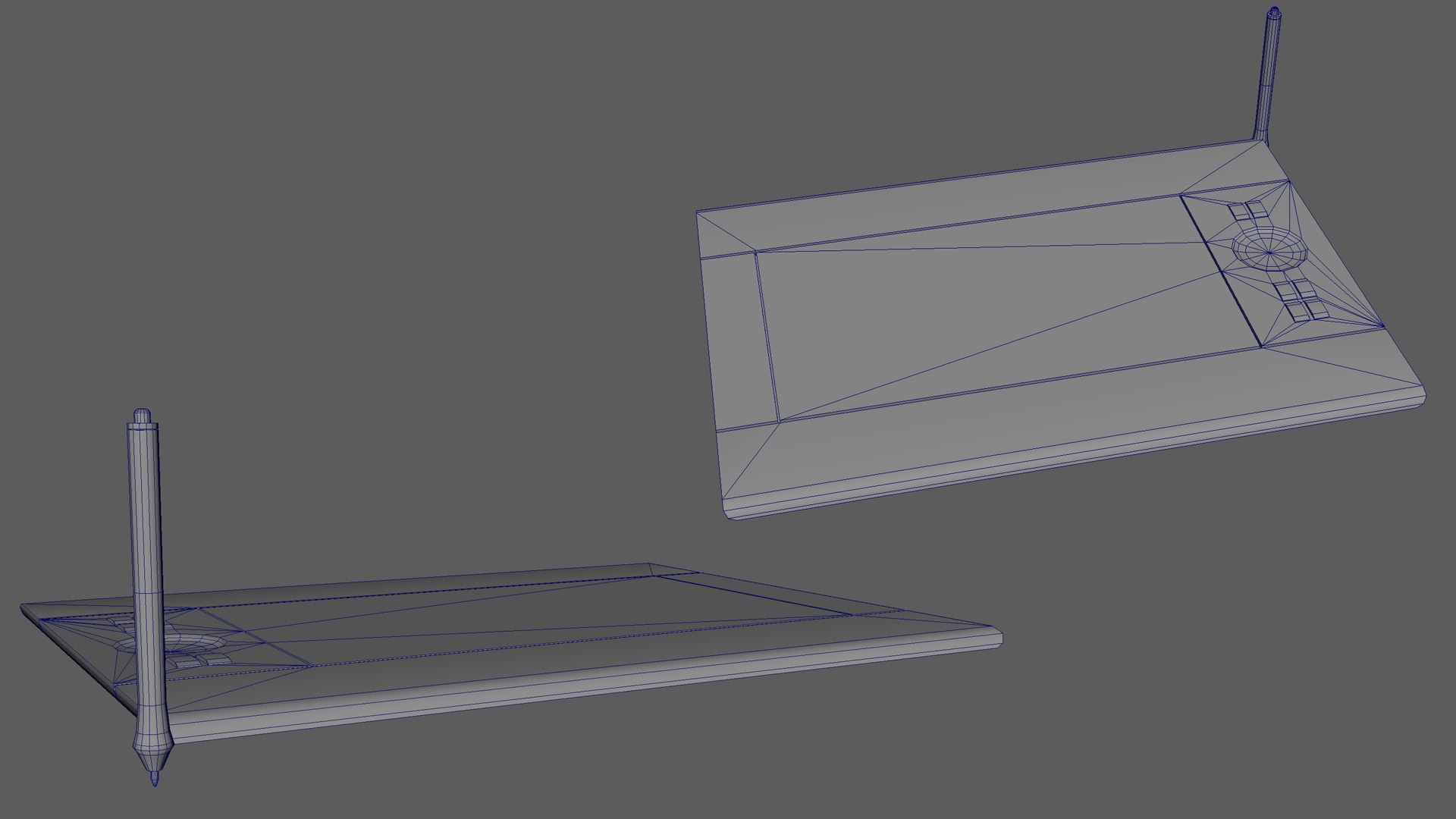 3D Graphic Tablet Model - TurboSquid 2373571