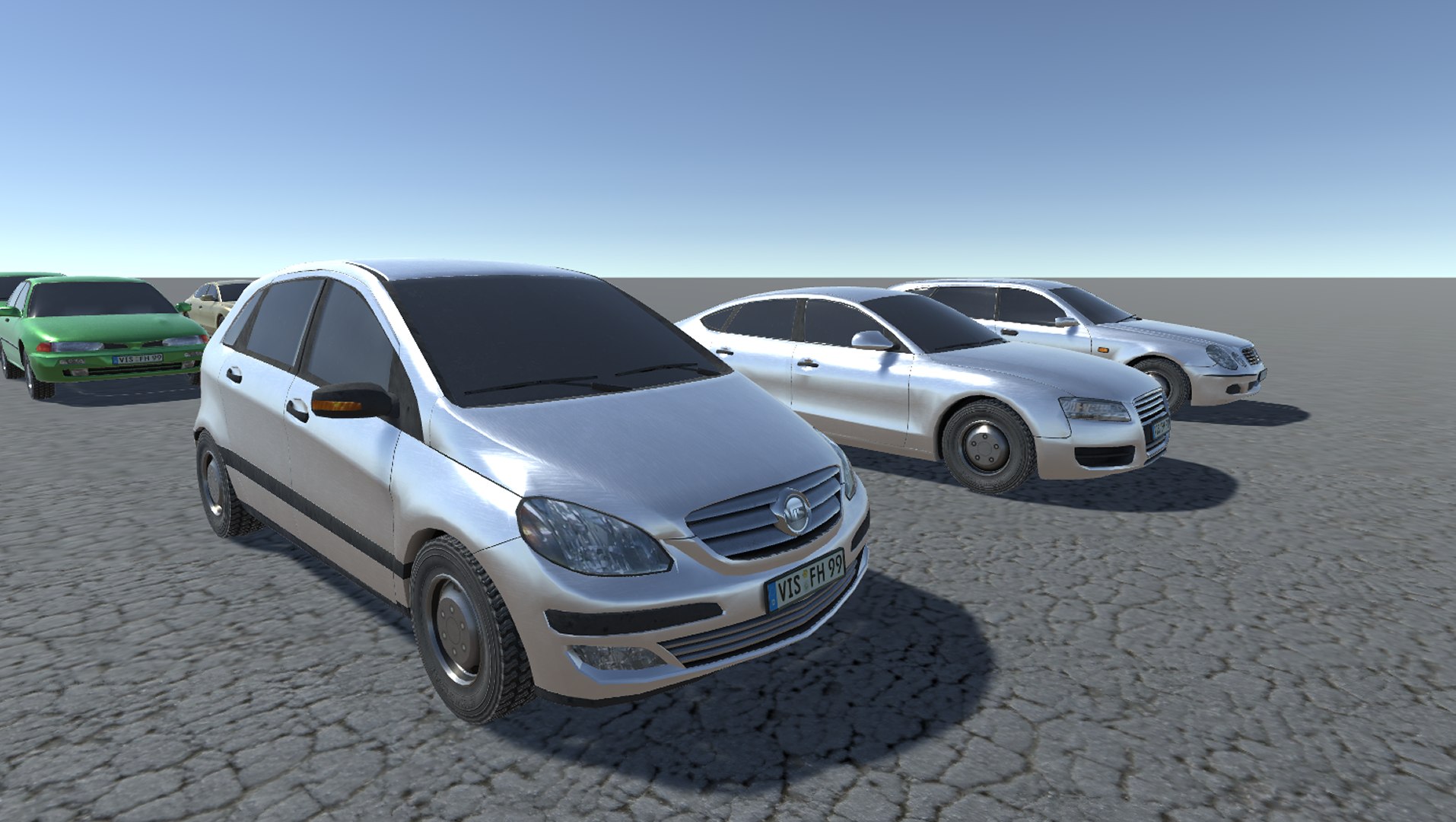 Cars Pbr 3D Model - TurboSquid 1615559