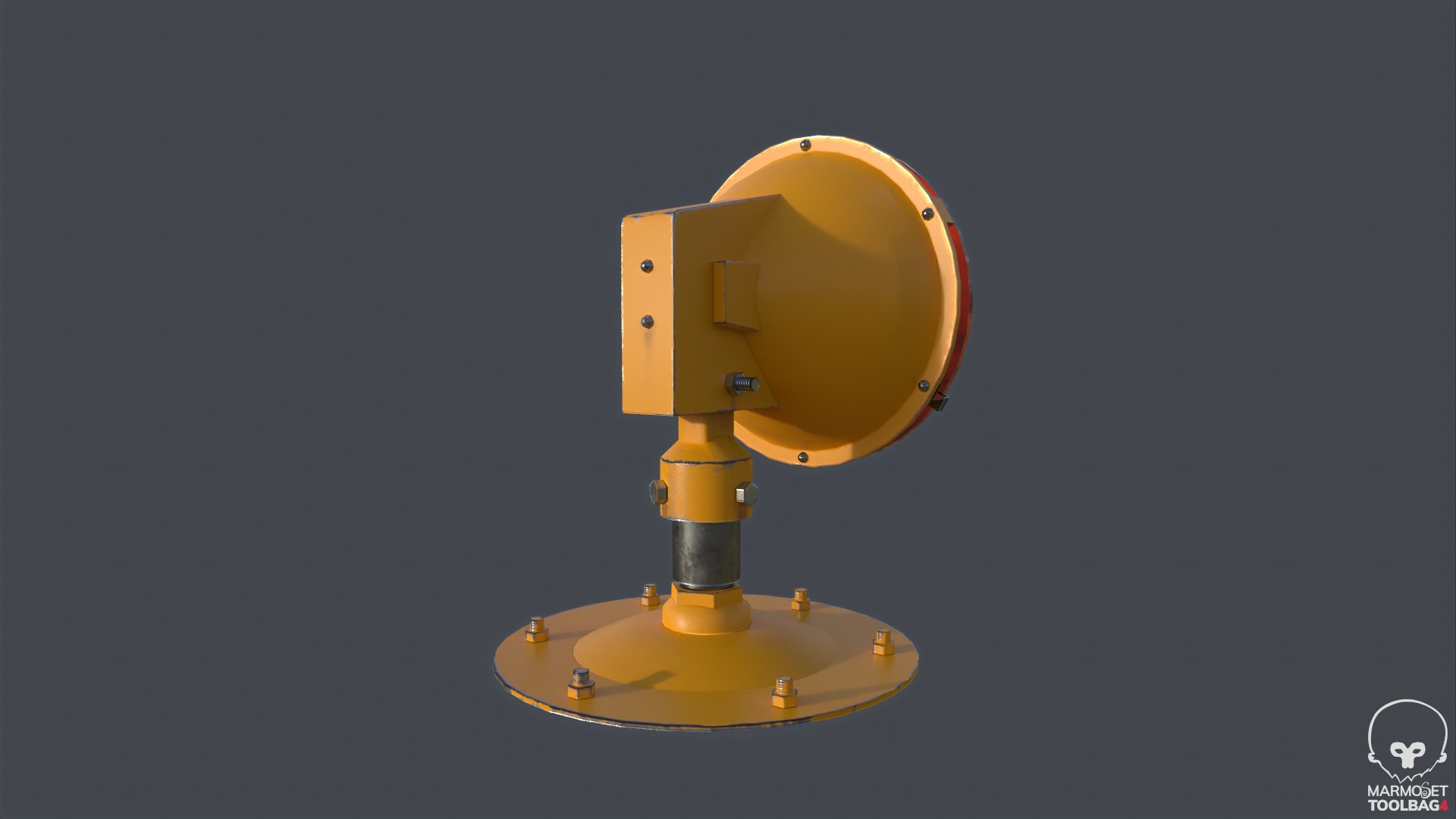 Approach Light Red 3D Model - TurboSquid 2071257