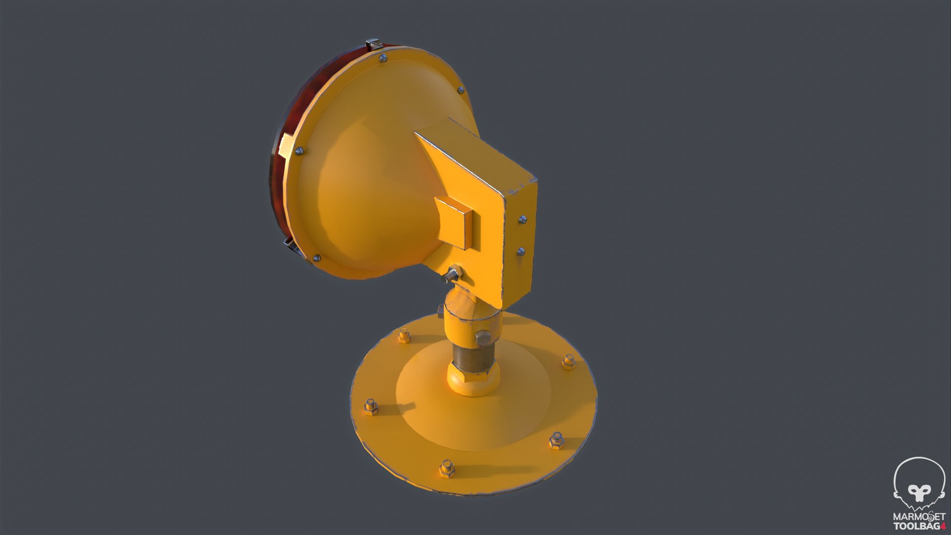Approach Light Red 3D Model - TurboSquid 2071257