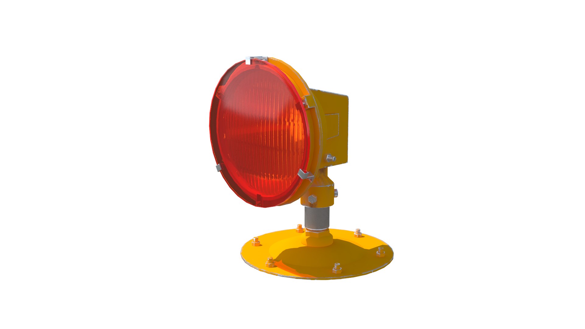 Approach Light Red 3D Model - TurboSquid 2071257