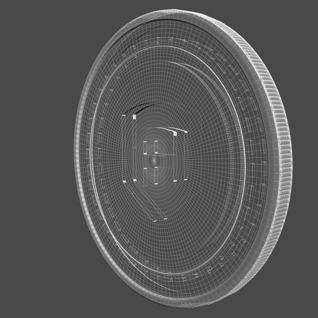 3D Abyss Token Cryptocurrency Gold Coin - TurboSquid 1765092