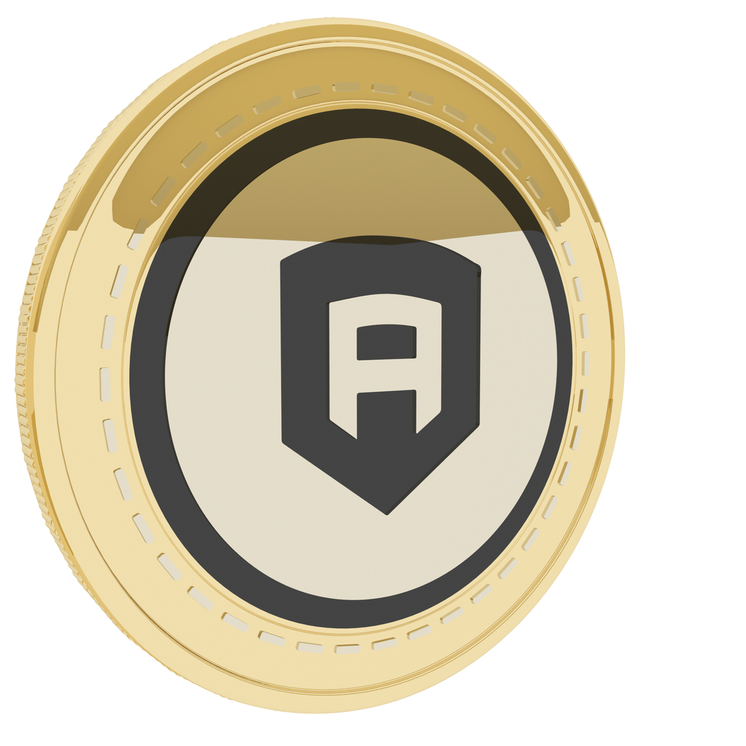 3D Abyss Token Cryptocurrency Gold Coin - TurboSquid 1765092