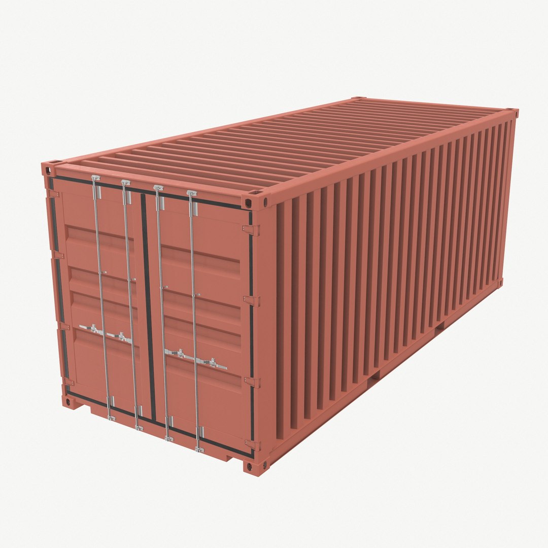 Shipping Container 3D Model - TurboSquid 1306661