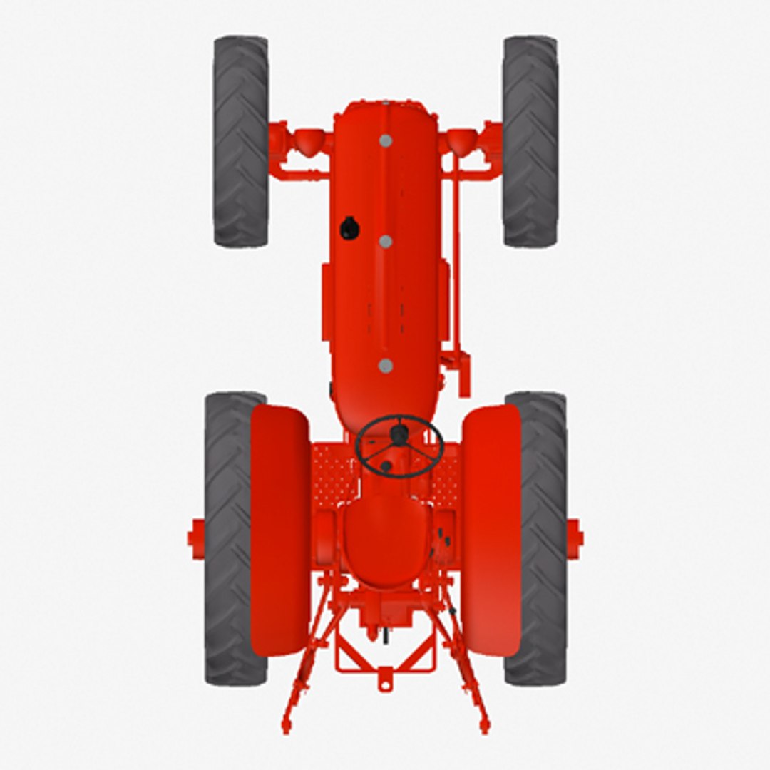 Nuffield Dt Tractor 3d Lwo