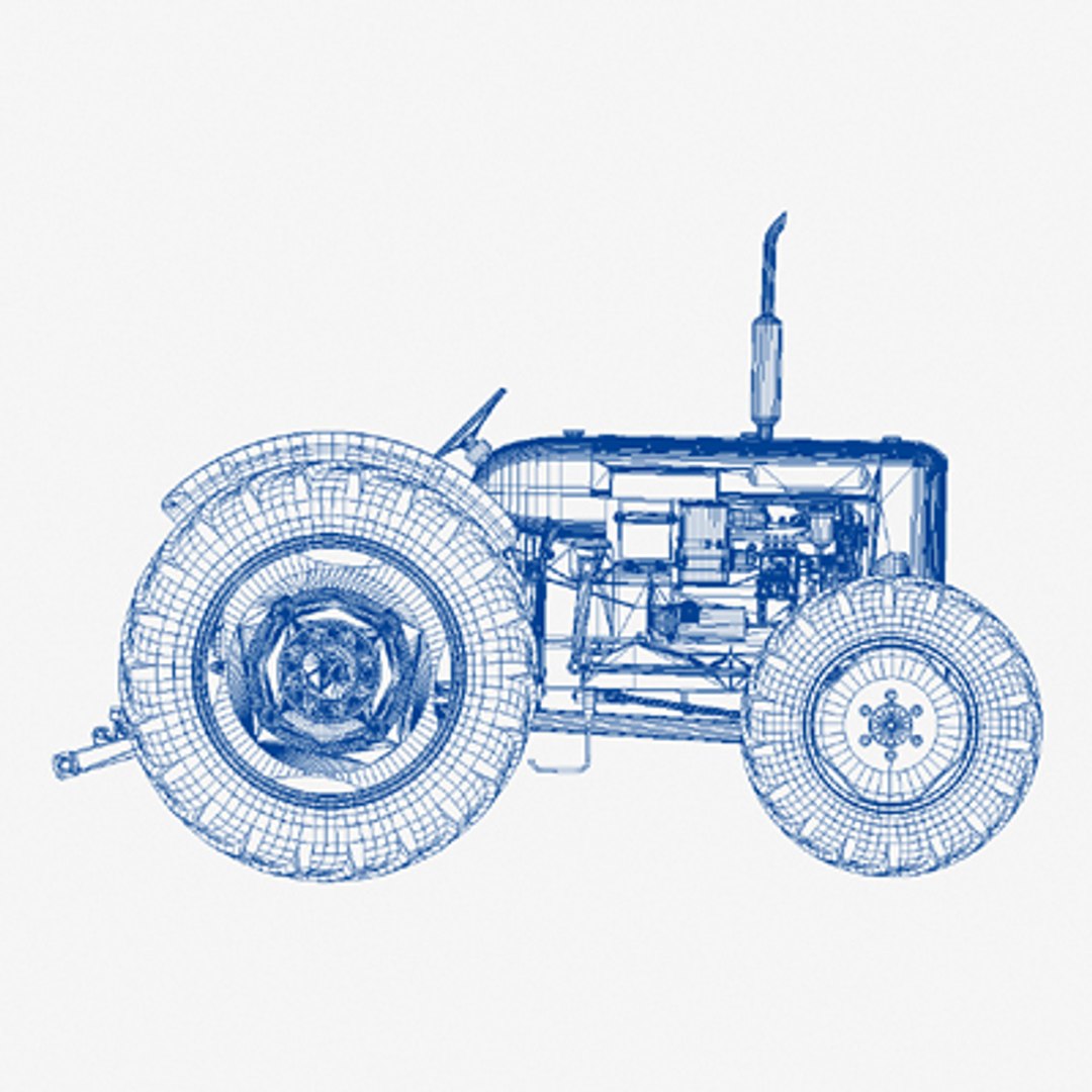 Nuffield Dt Tractor 3d Lwo