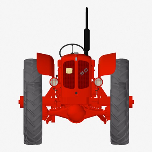 nuffield dt tractor 3d lwo