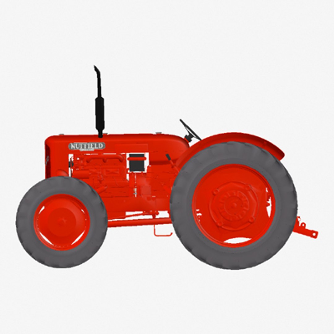 Nuffield Dt Tractor 3d Lwo