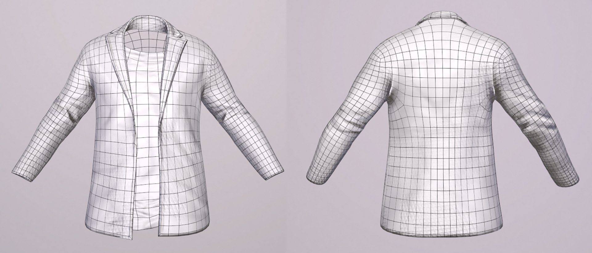 Jacket 3D model - TurboSquid 1933842