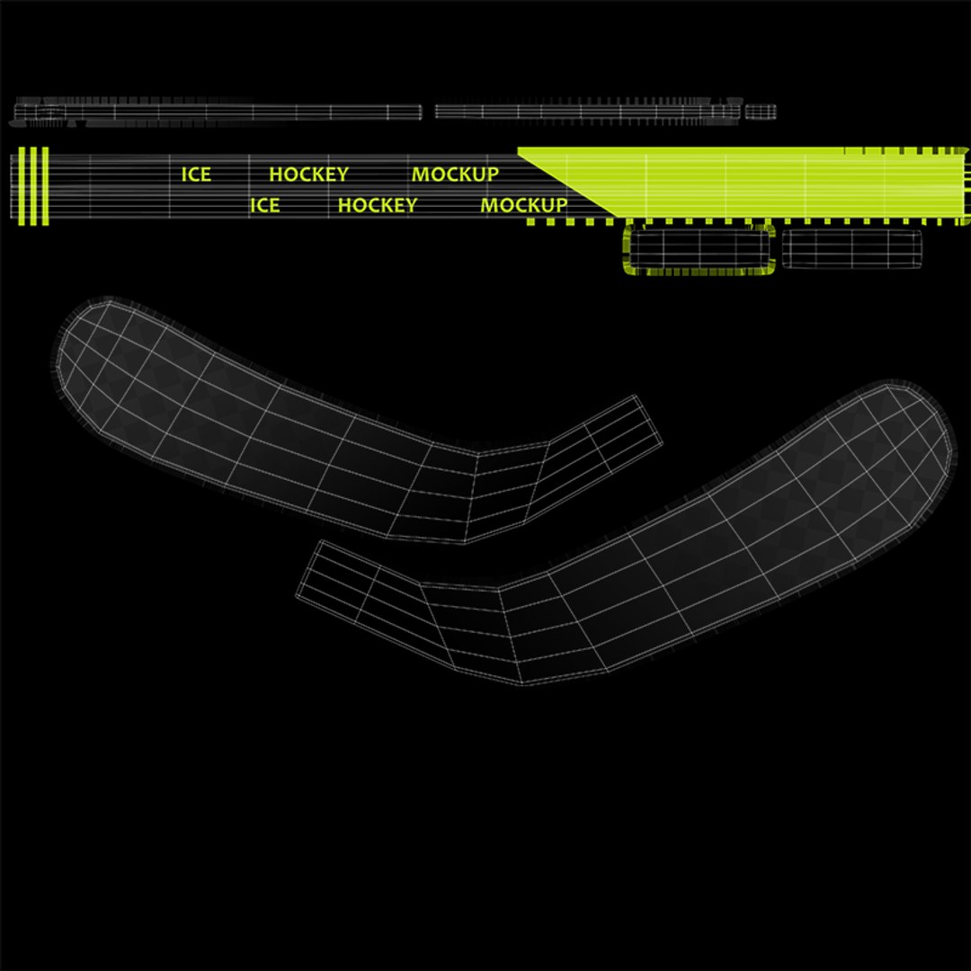 Ice Hockey Stick 3D model - TurboSquid 1965704