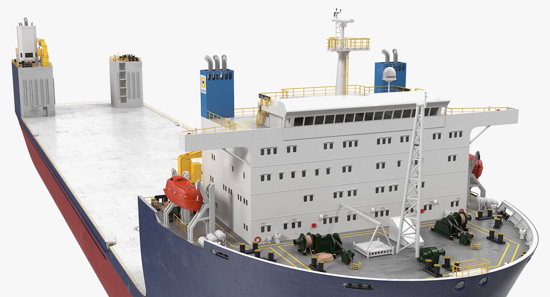 3D heavy load ship - TurboSquid 1384172