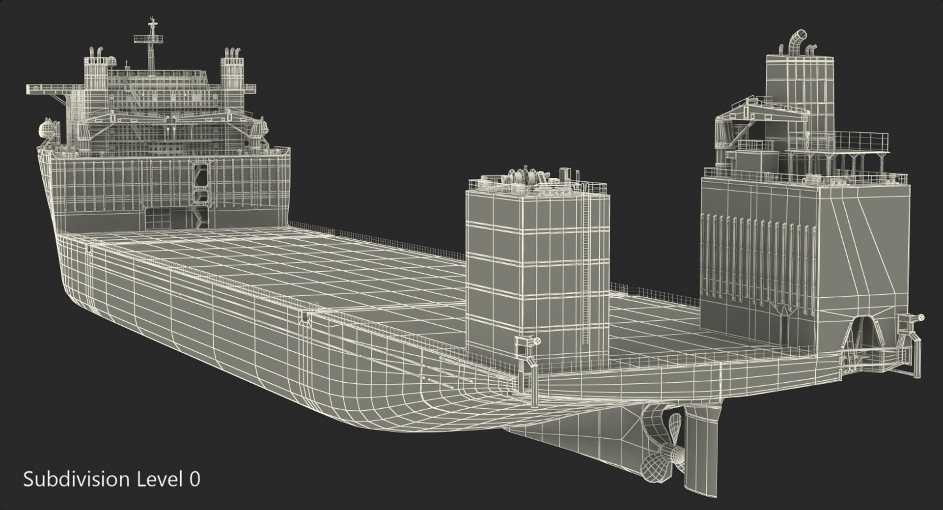 3D Heavy Load Ship - TurboSquid 1384172