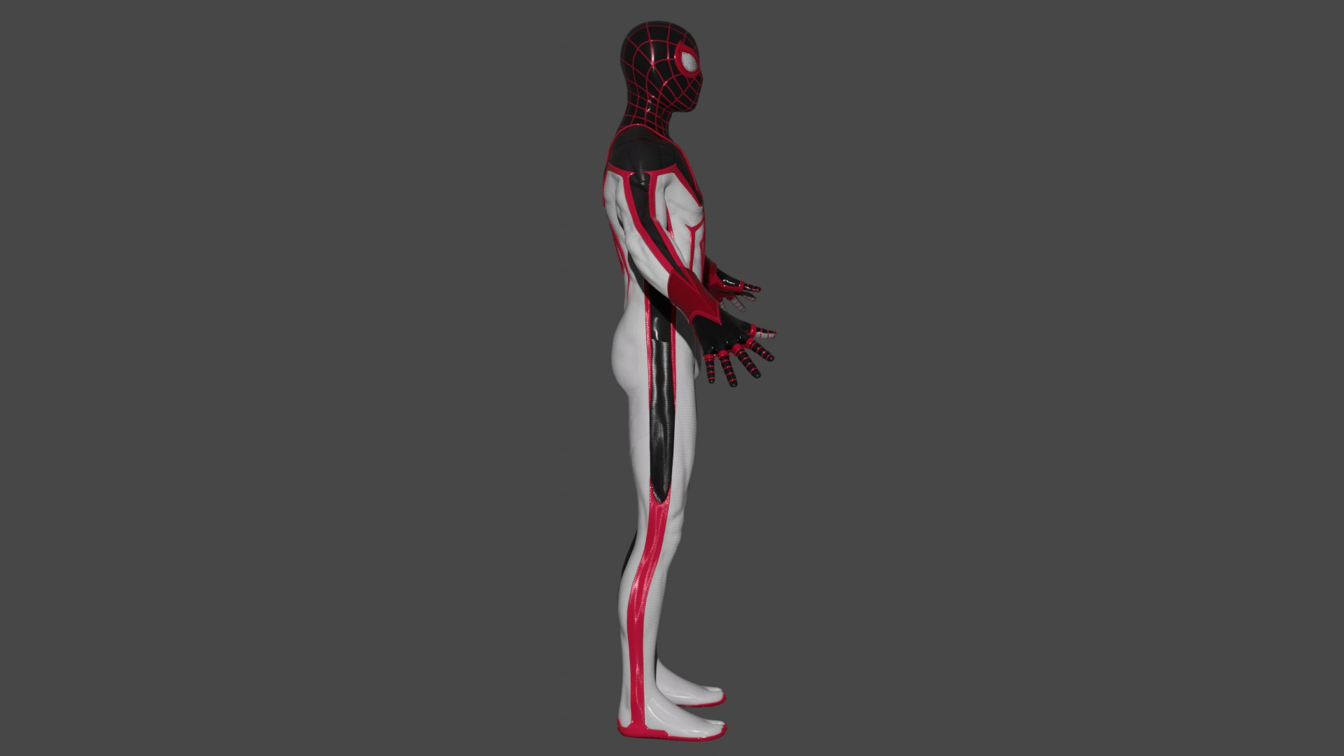 3D Miles Morales TRACK Suit - TurboSquid 2275827
