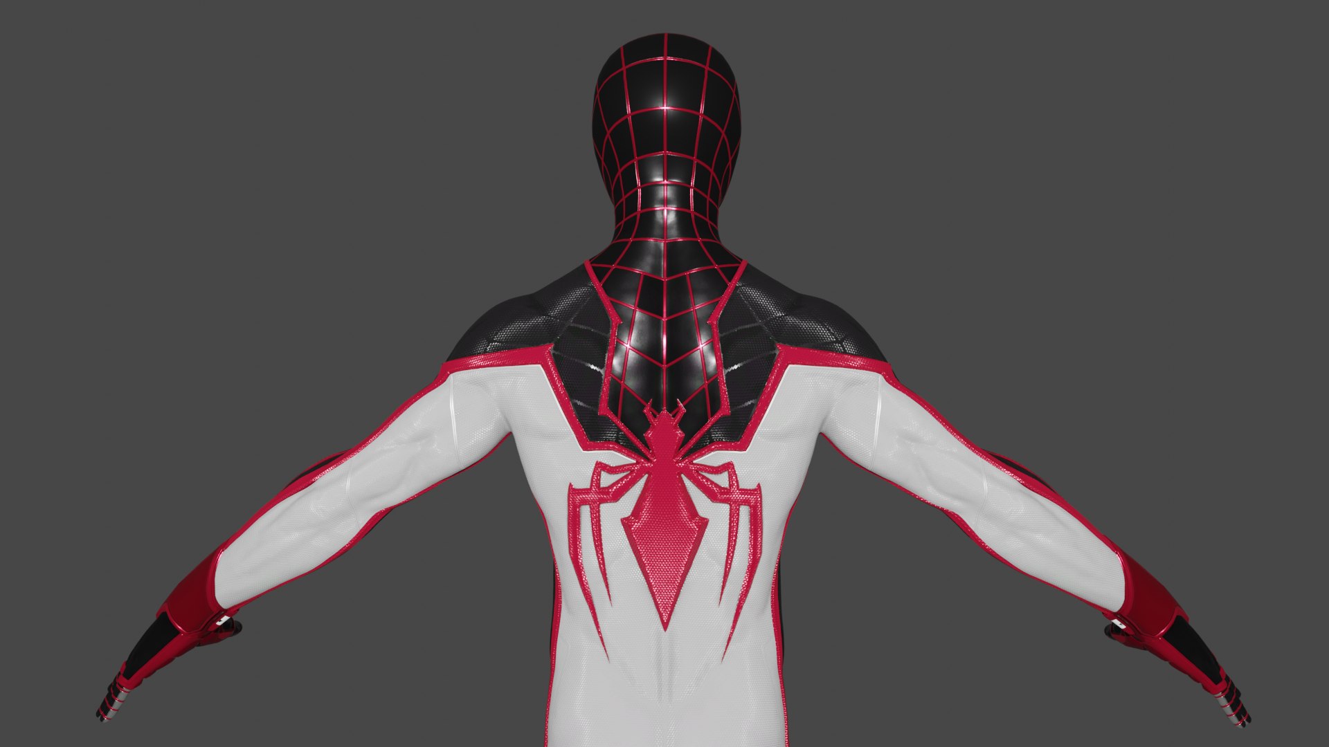 3D Miles Morales TRACK Suit - TurboSquid 2275827
