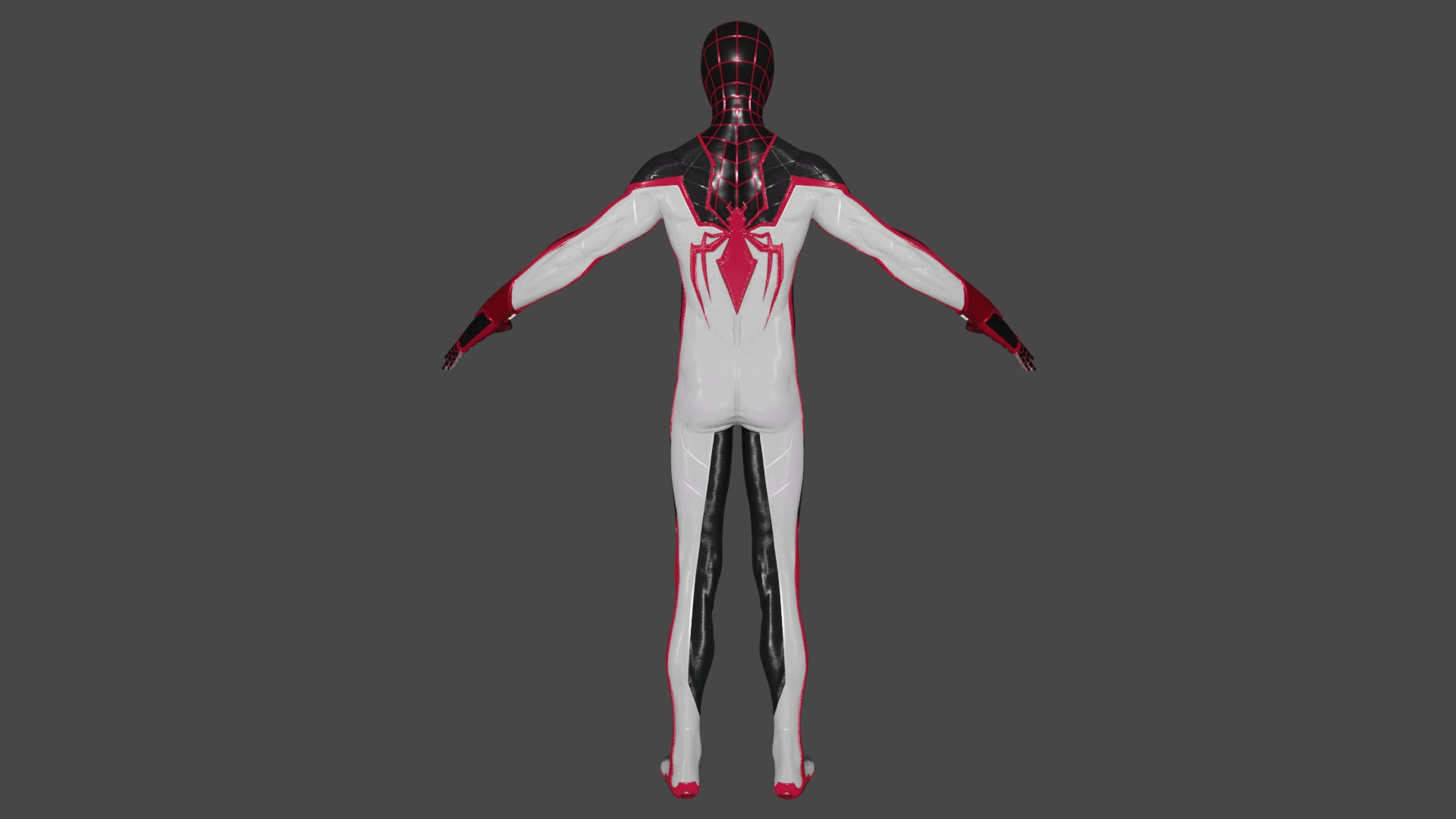 3D Miles Morales TRACK Suit - TurboSquid 2275827