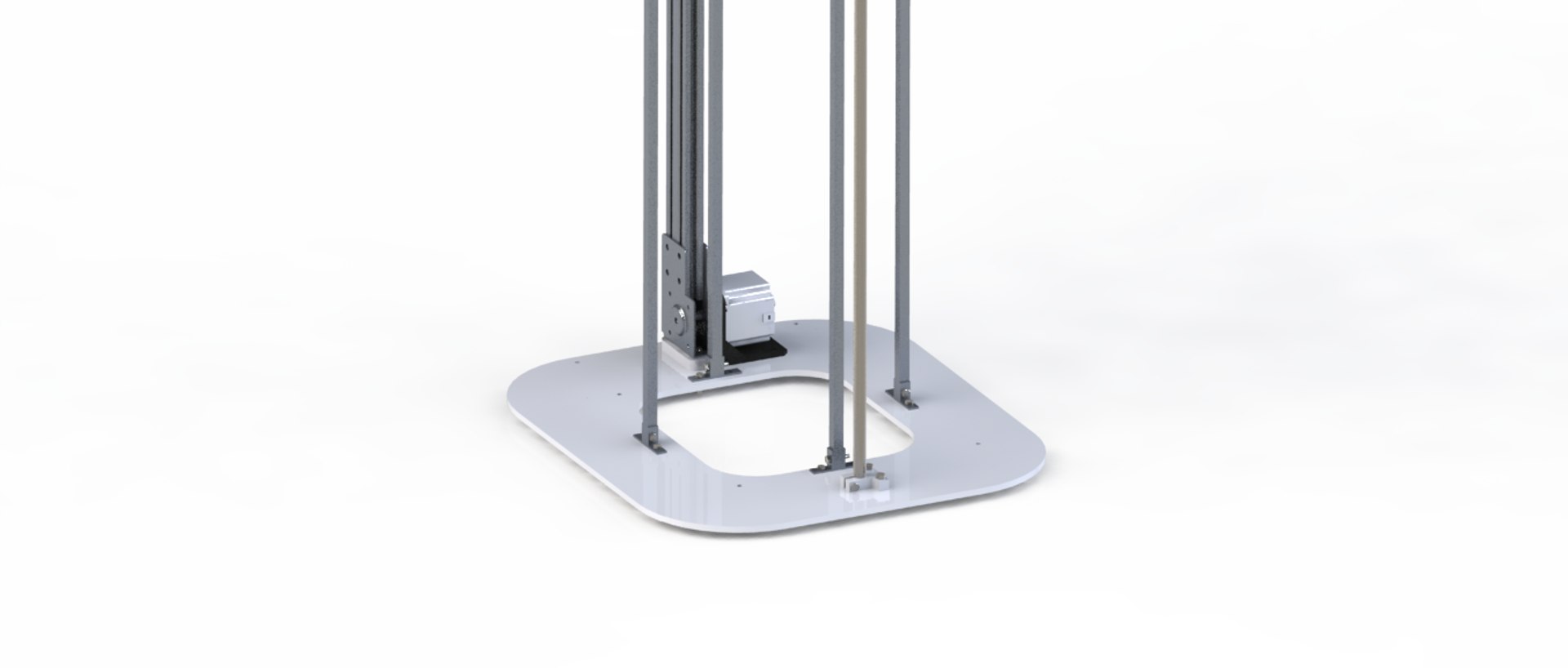 3D Lifting Mechanism Model - TurboSquid 1324297