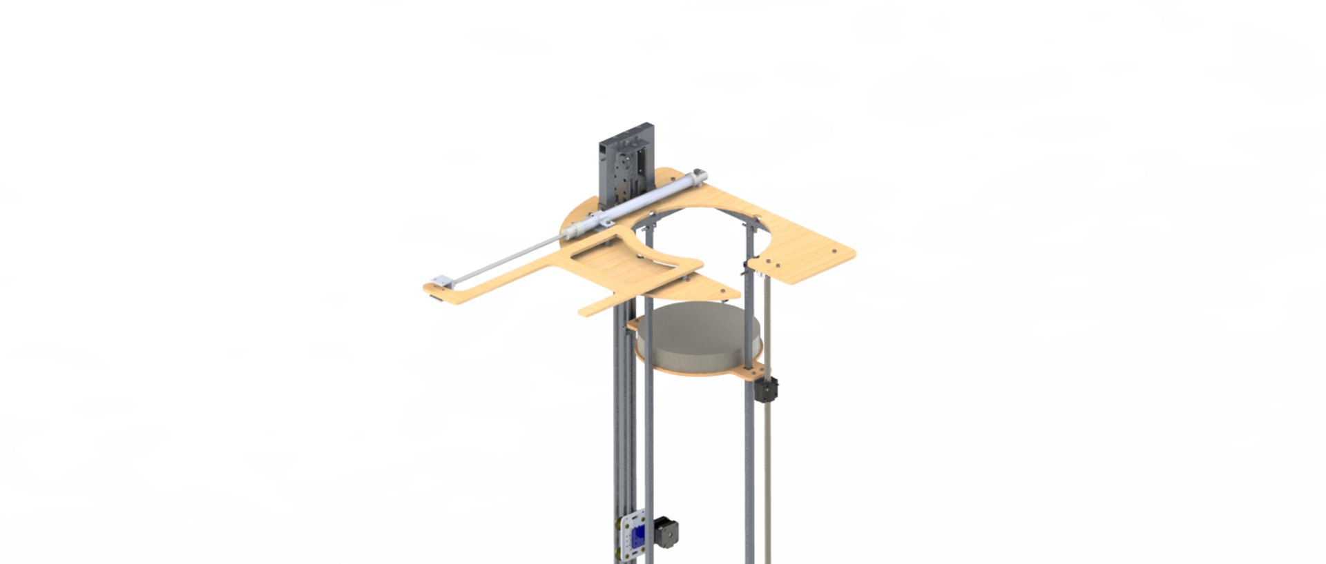 3D Lifting Mechanism Model - TurboSquid 1324297