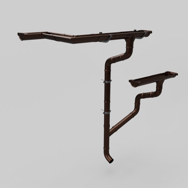 3d model of gutter best