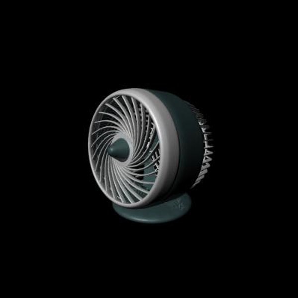3d fan model