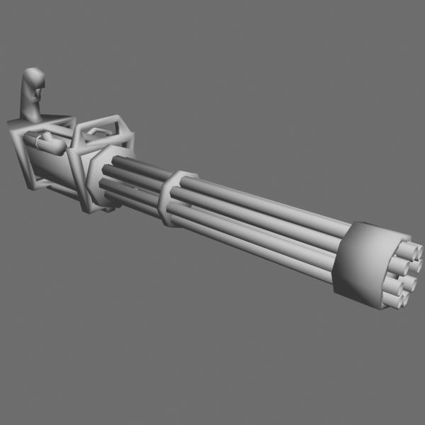 Free Minigun 3D Models for Download | TurboSquid
