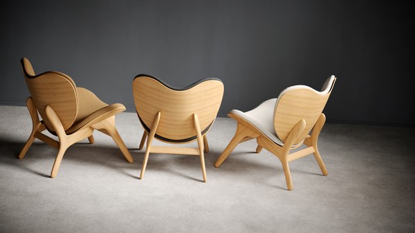 3D model A Conversation Piece Lounge Chair - TurboSquid 2045685