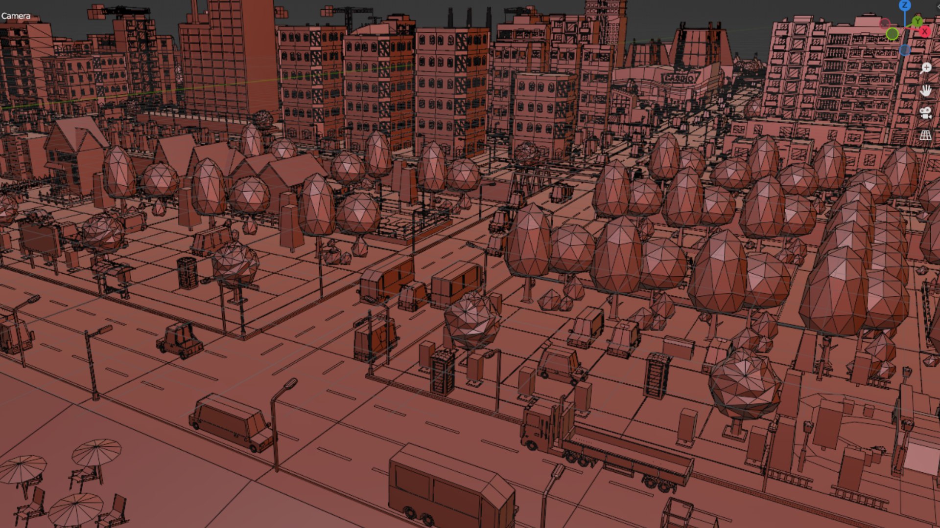 3D model Low Poly City Pack - TurboSquid 1873275