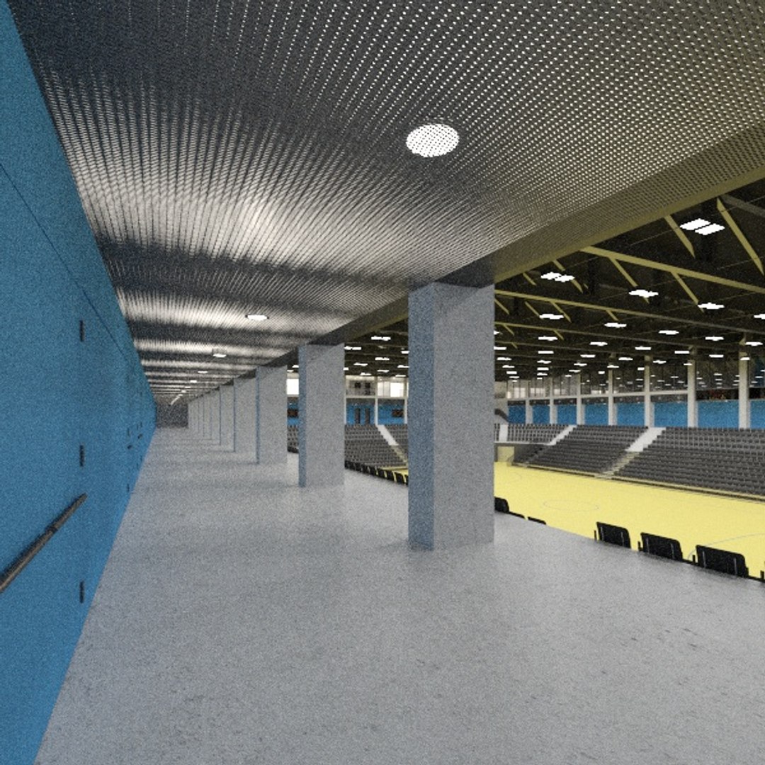 3d Sports Hall