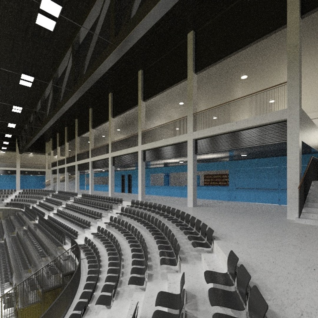 3d Sports Hall