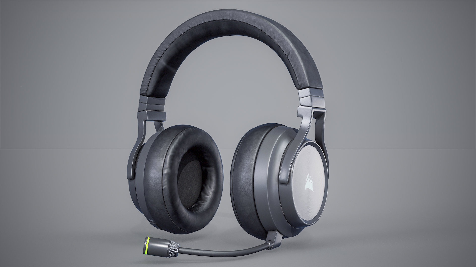 3D Model Corsair Virtstudio RGB Wireless XTGaming Headset PBR ...