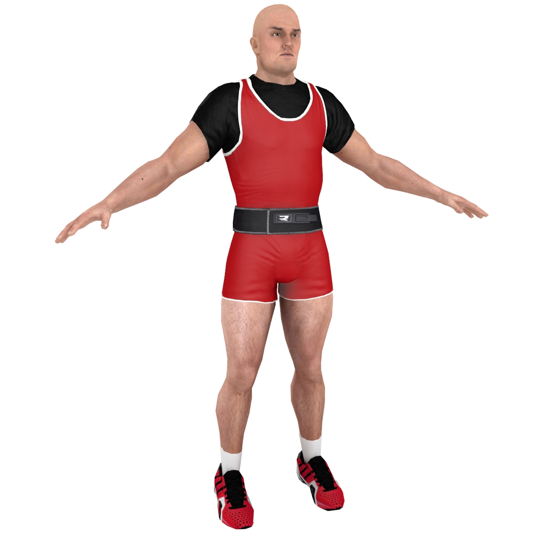3D model pack weightlifter - TurboSquid 1297470