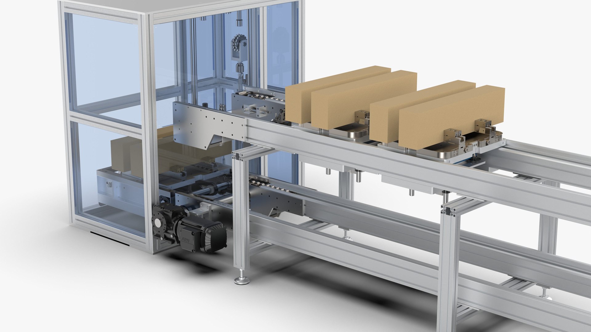 High-Speed Chain Loop Loading And Unloading Conveyor 3D - TurboSquid ...