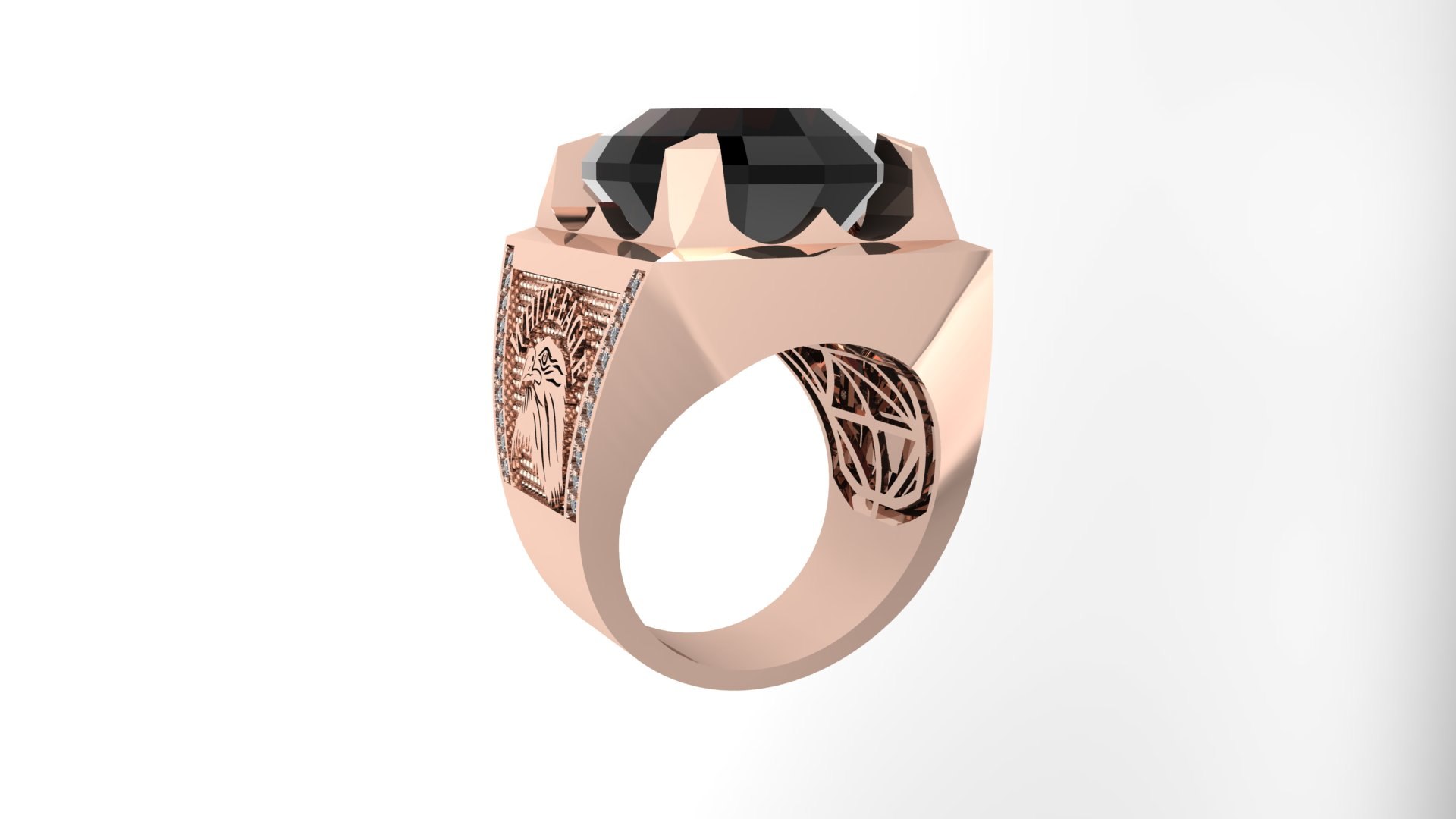 3D Men Ring 181 Model - TurboSquid 2305765