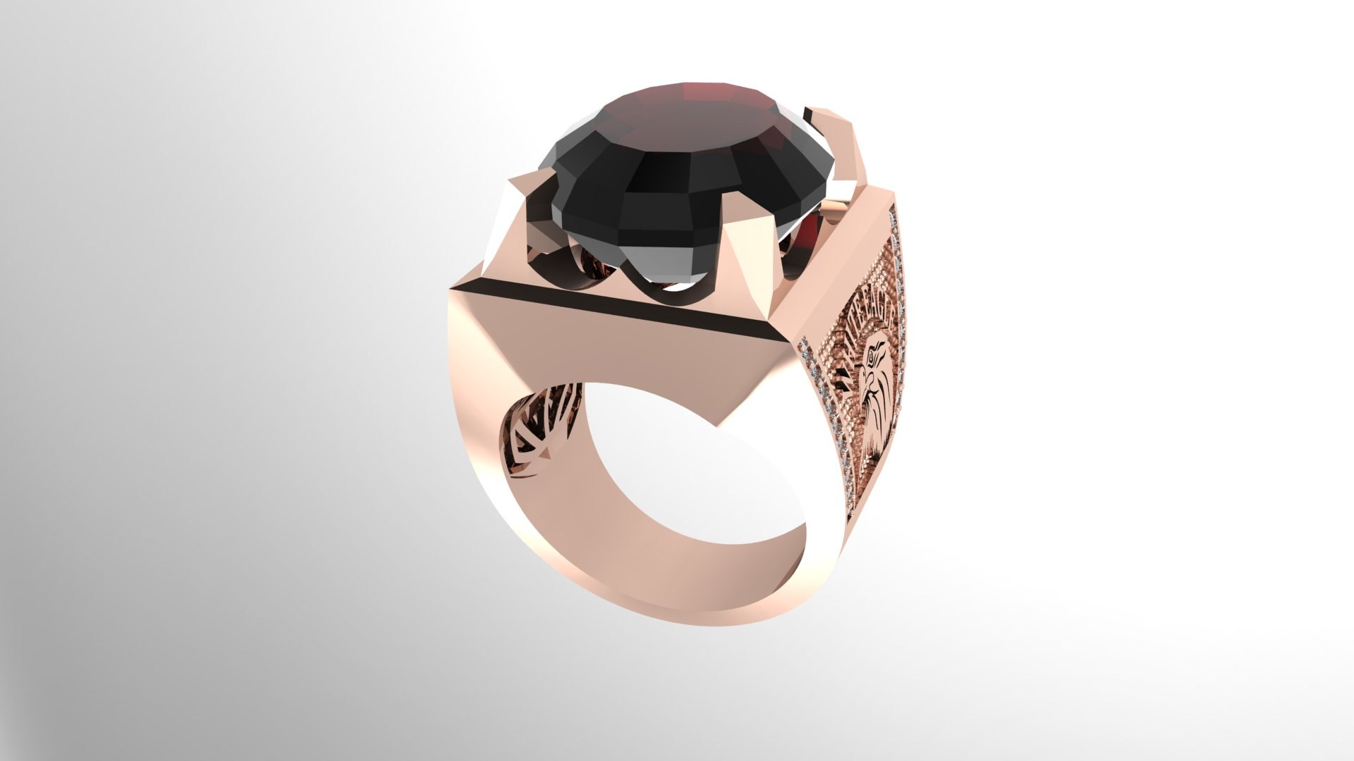 3D Men Ring 181 Model - TurboSquid 2305765
