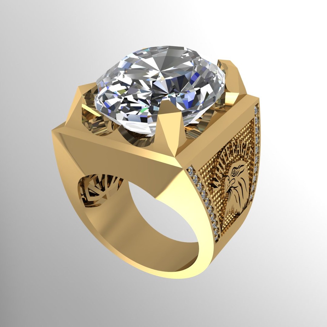 3D Men Ring 181 Model - TurboSquid 2305765