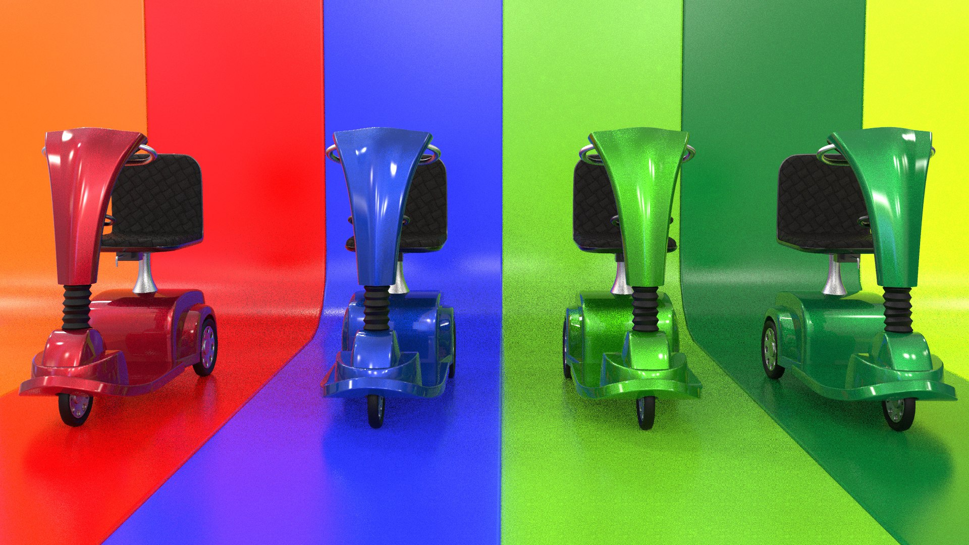 Scooty 3D Model 3D Model - TurboSquid 2288945