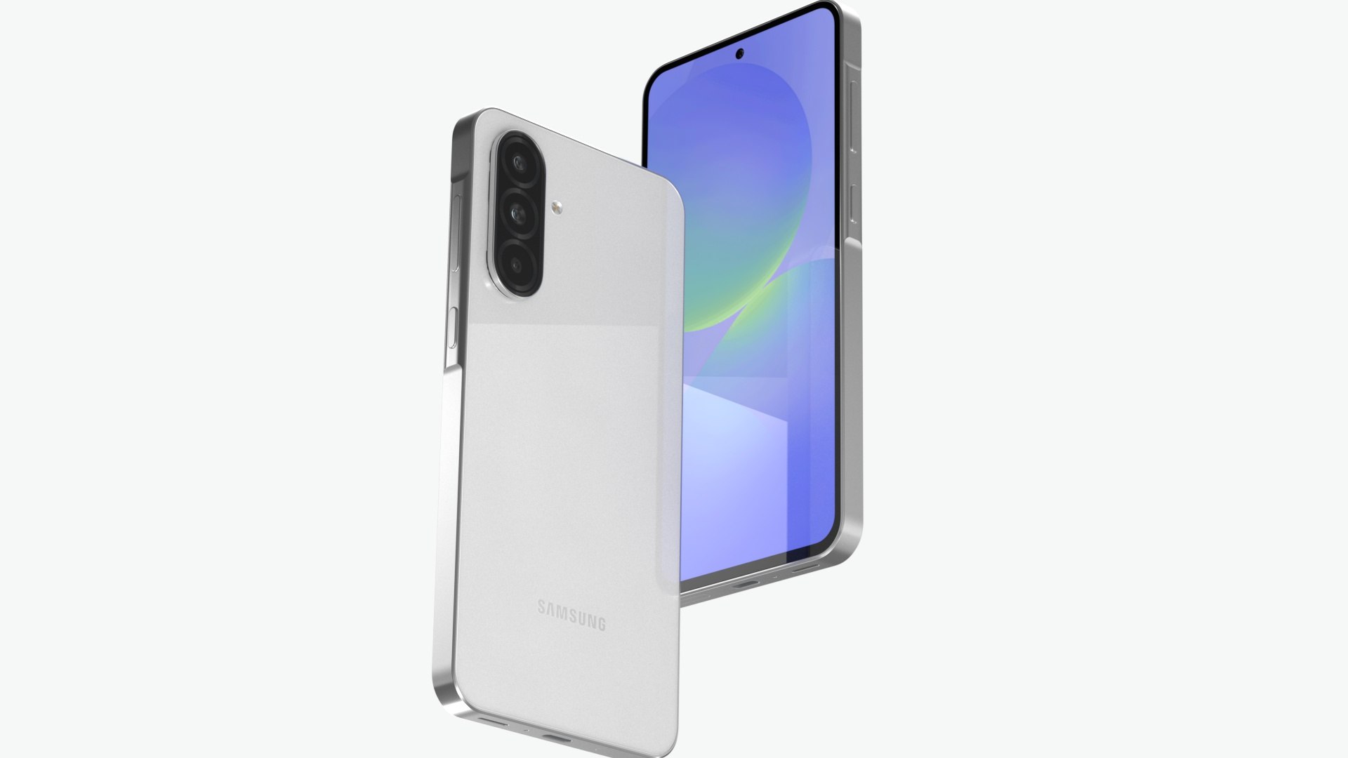 3D Samsung Galaxy A36 White Model - TurboSquid 2358034