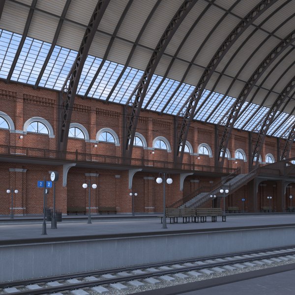 Free 3D Railway Models | TurboSquid