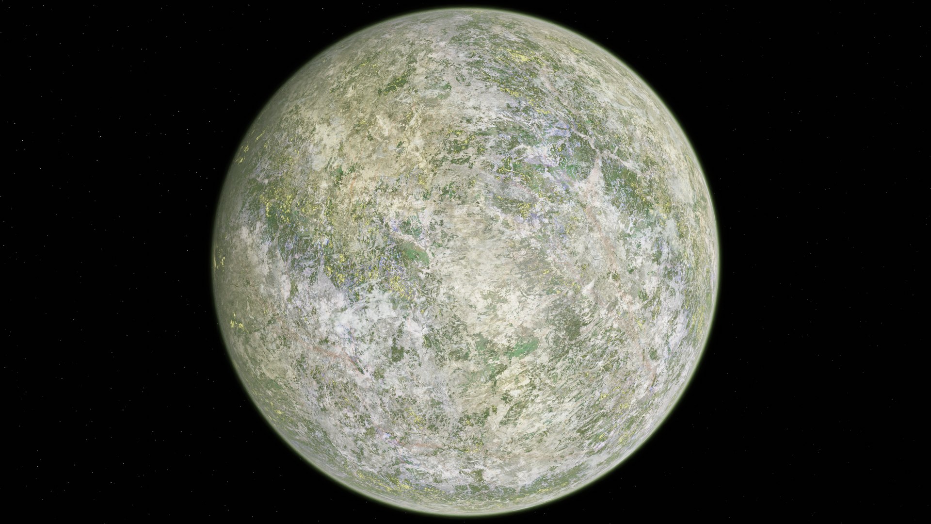 8K Alien Radioactive Planet 7 3D Model - TurboSquid 1930981