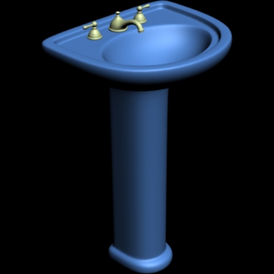 sink 3d obj