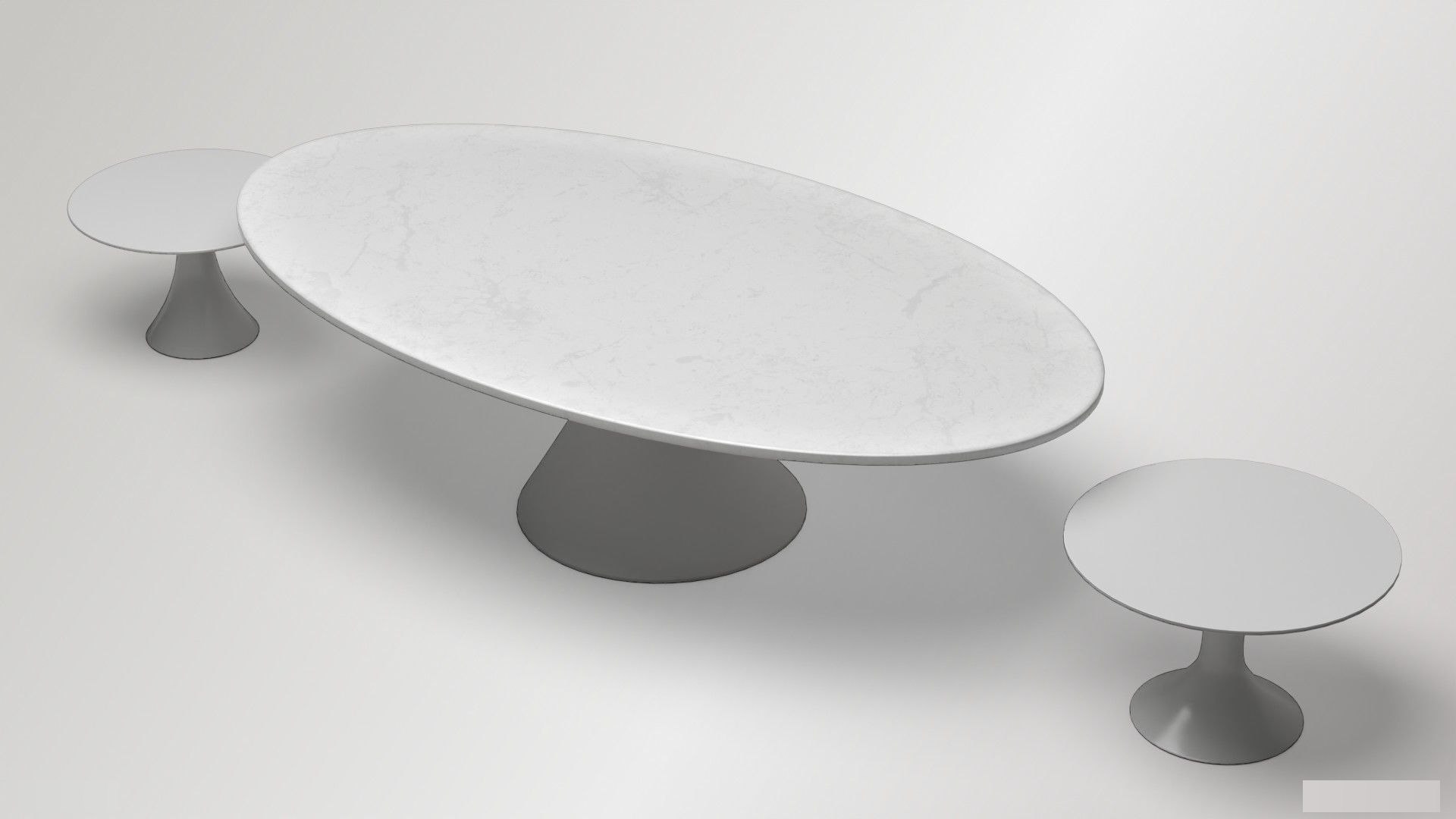3D Futuristic Tables Set Model - TurboSquid 1998052