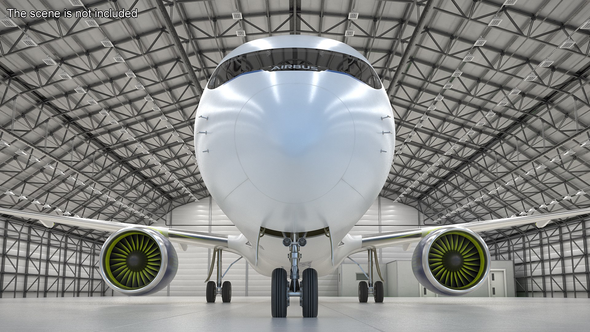 Airbus ZEROe Turbofan 3D - TurboSquid 2280234