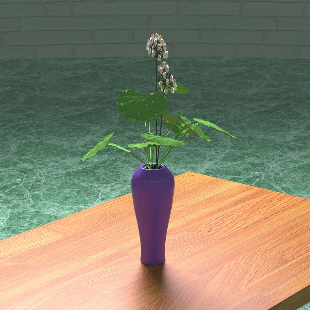 Wood Table Model - TurboSquid 2120562