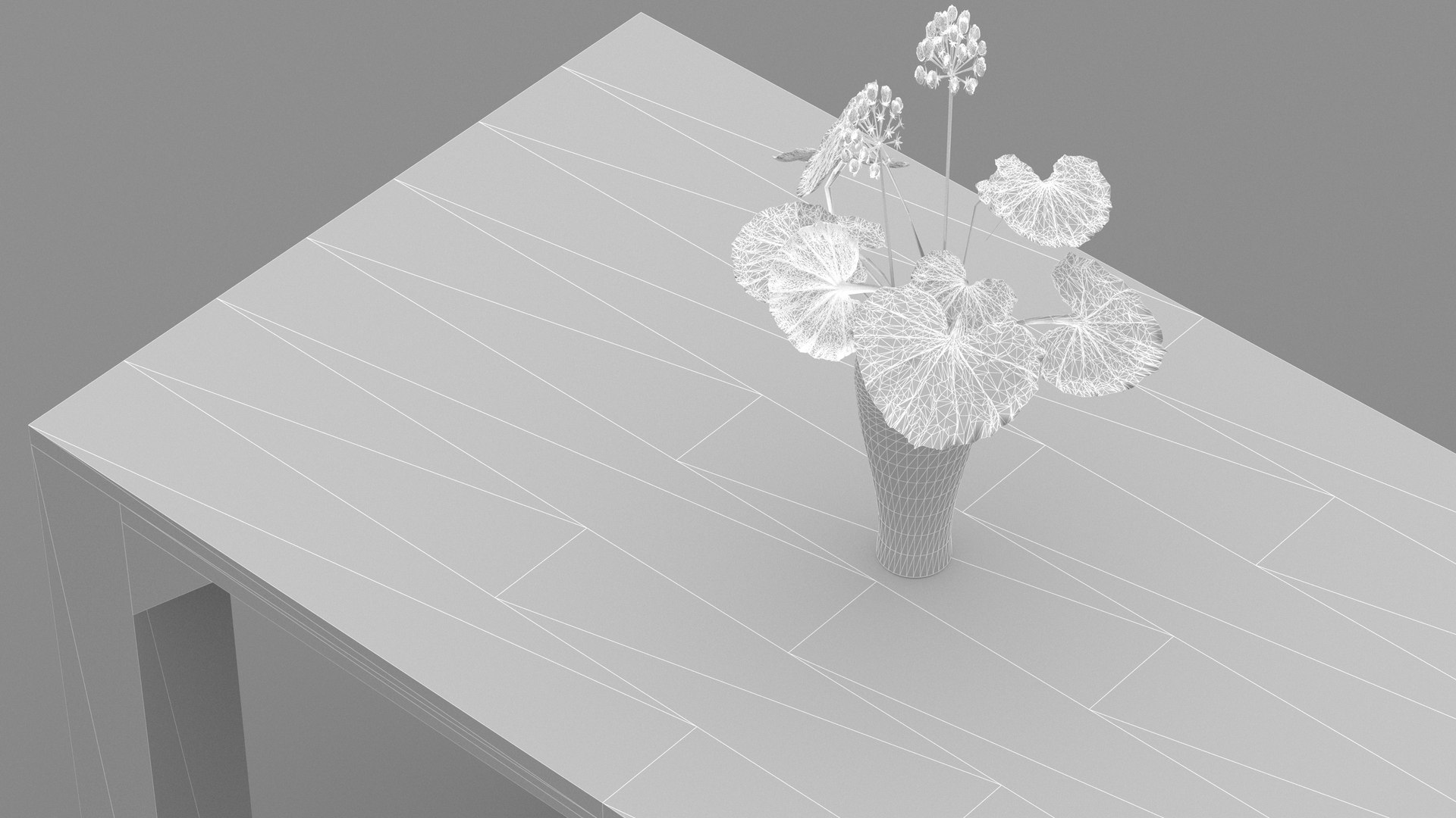 Wood Table Model - TurboSquid 2120562