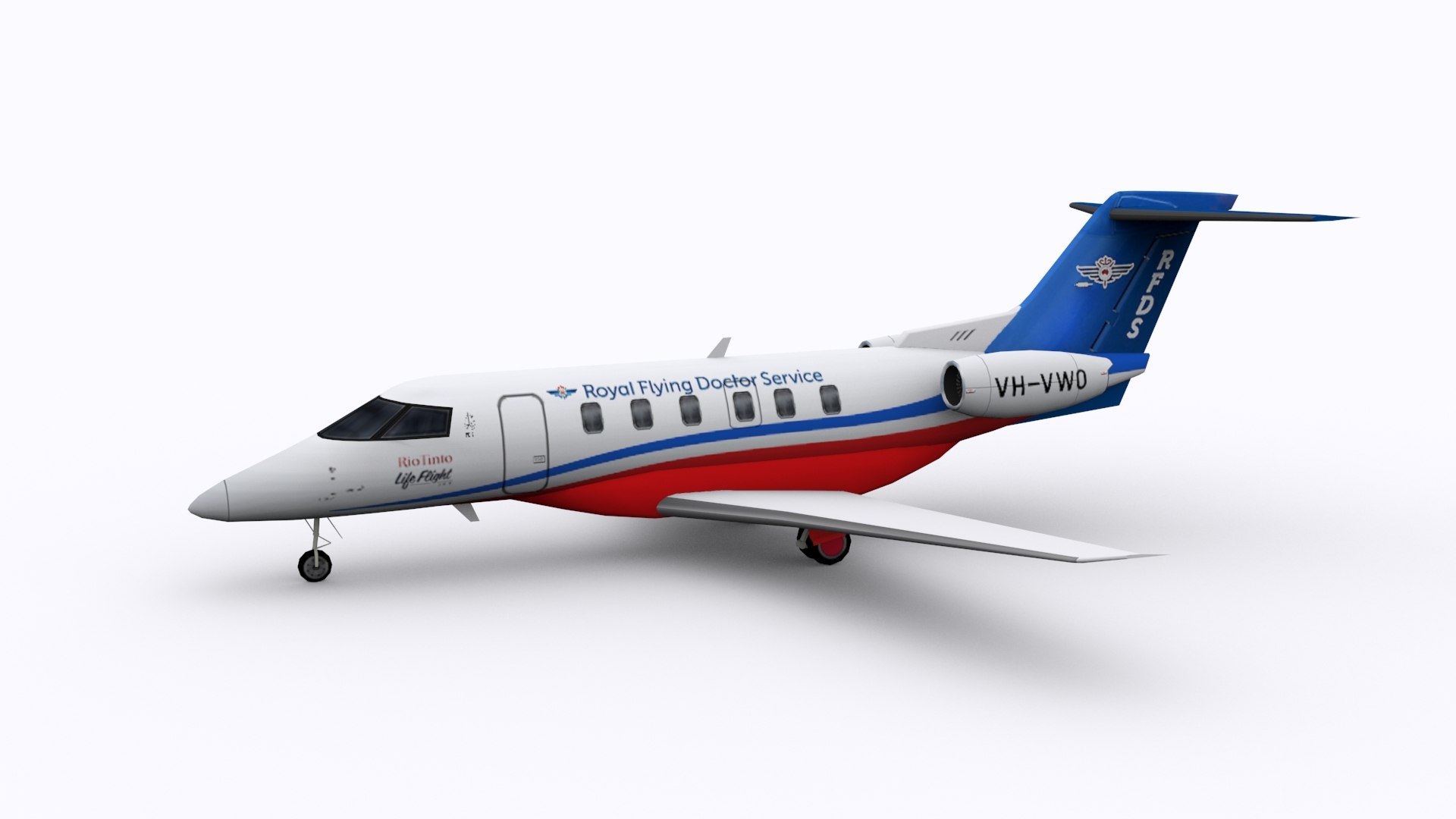 Low-Poly Pilatus PC-24 3D - TurboSquid 1727548