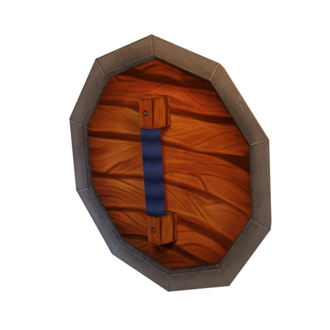 3D toon fantasy shield model - TurboSquid 1210153