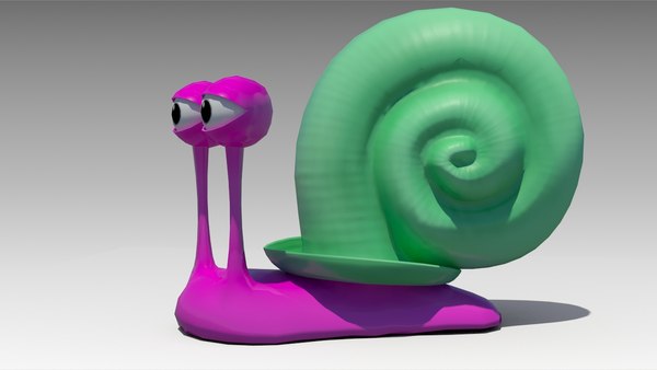 3D snail toon animations - TurboSquid 1333856