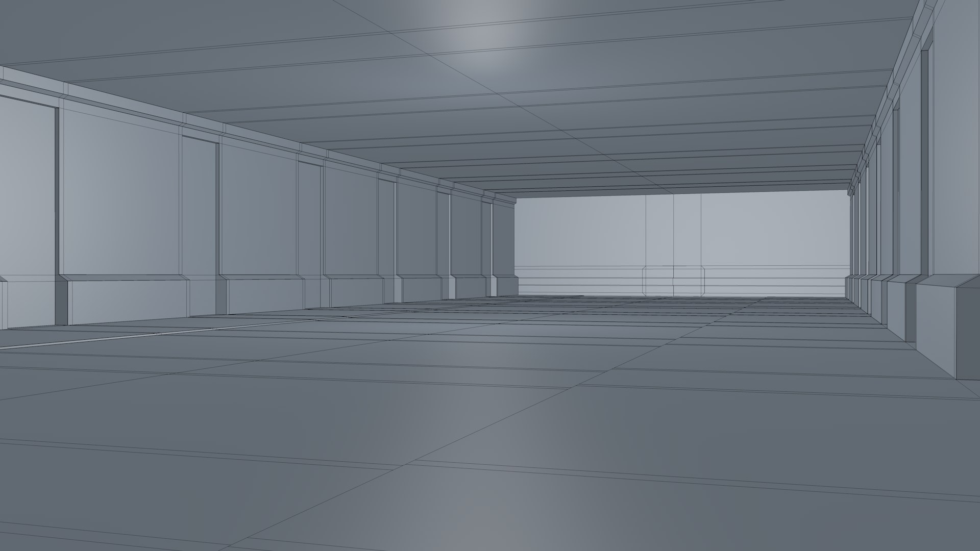 Sci Fi Warehouse Model - TurboSquid 2317113