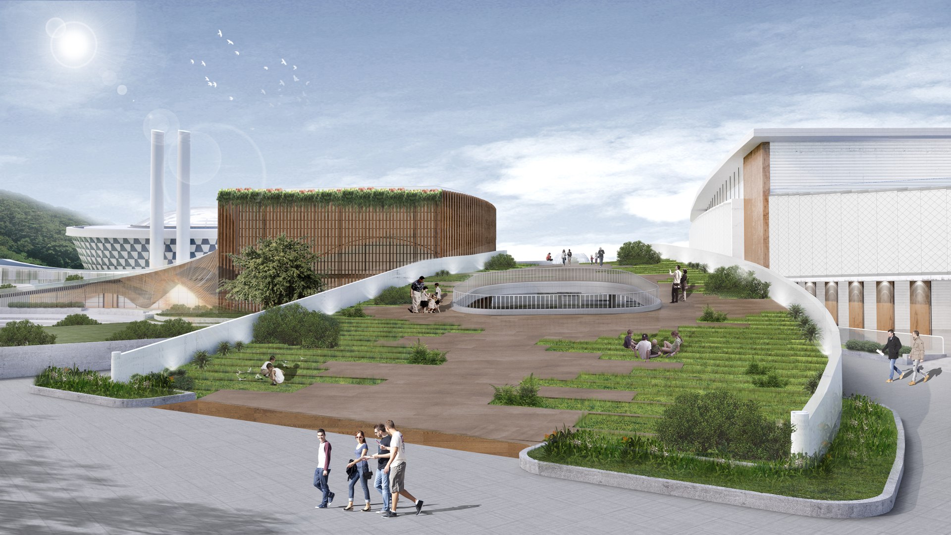 3D model Factory Island Energy - TurboSquid 2030186