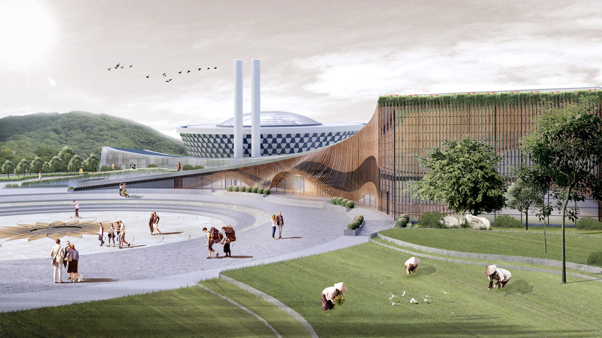 3D model Factory Island Energy - TurboSquid 2030186