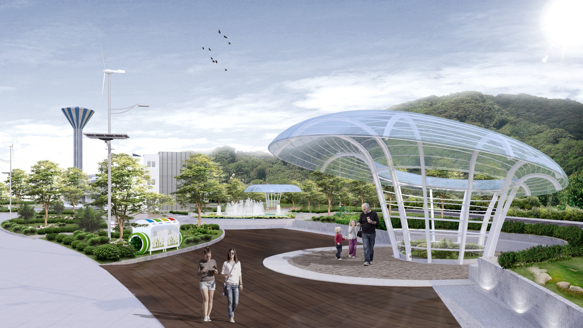 3D model Factory Island Energy - TurboSquid 2030186